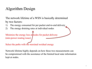 Energy Efficient Geographical Forwarding Algorithm For Wireless Ad Hoc And Sensor Networks | PPT