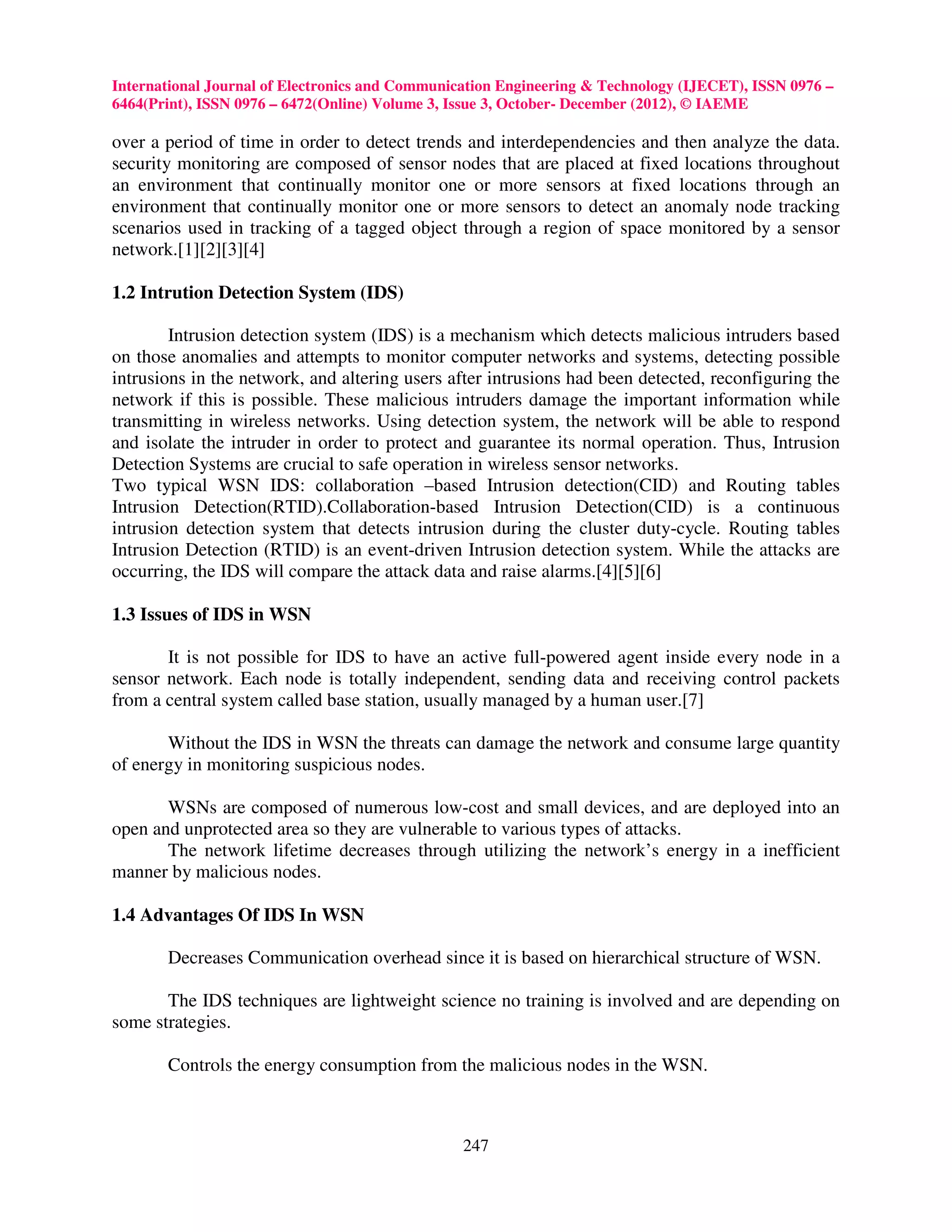 Energy efficient intrusion detection system | PDF