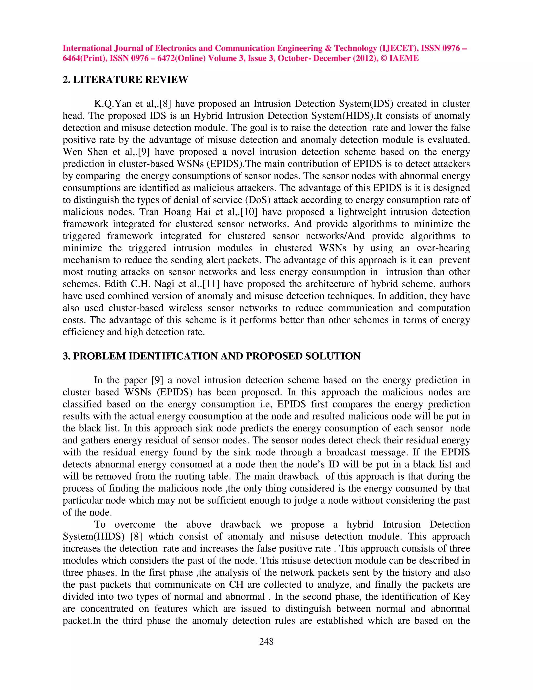 Energy efficient intrusion detection system | PDF