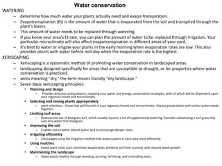 Energy efficient landscape design | PPTX