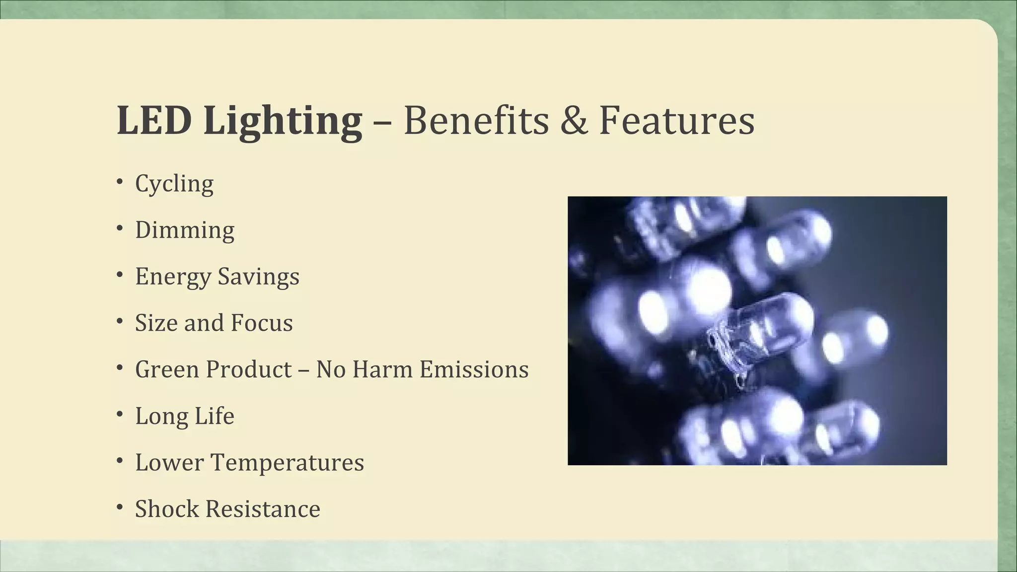 Energy Efficient Lighting | PPT