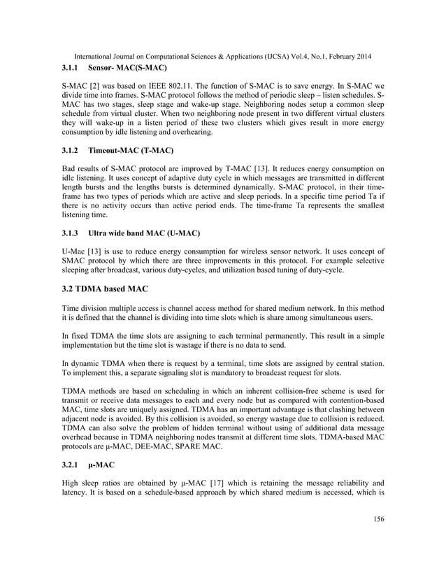 Energy efficient mac protocols for wireless sensor network | PDF