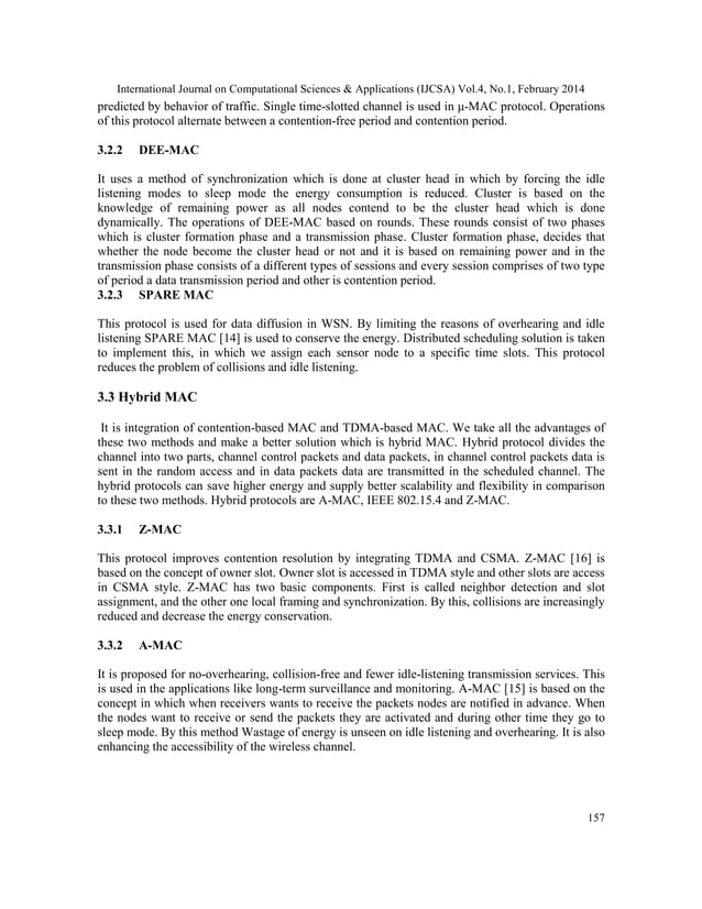 Energy Efficient Mac Protocols For Wireless Sensor Network Pdf