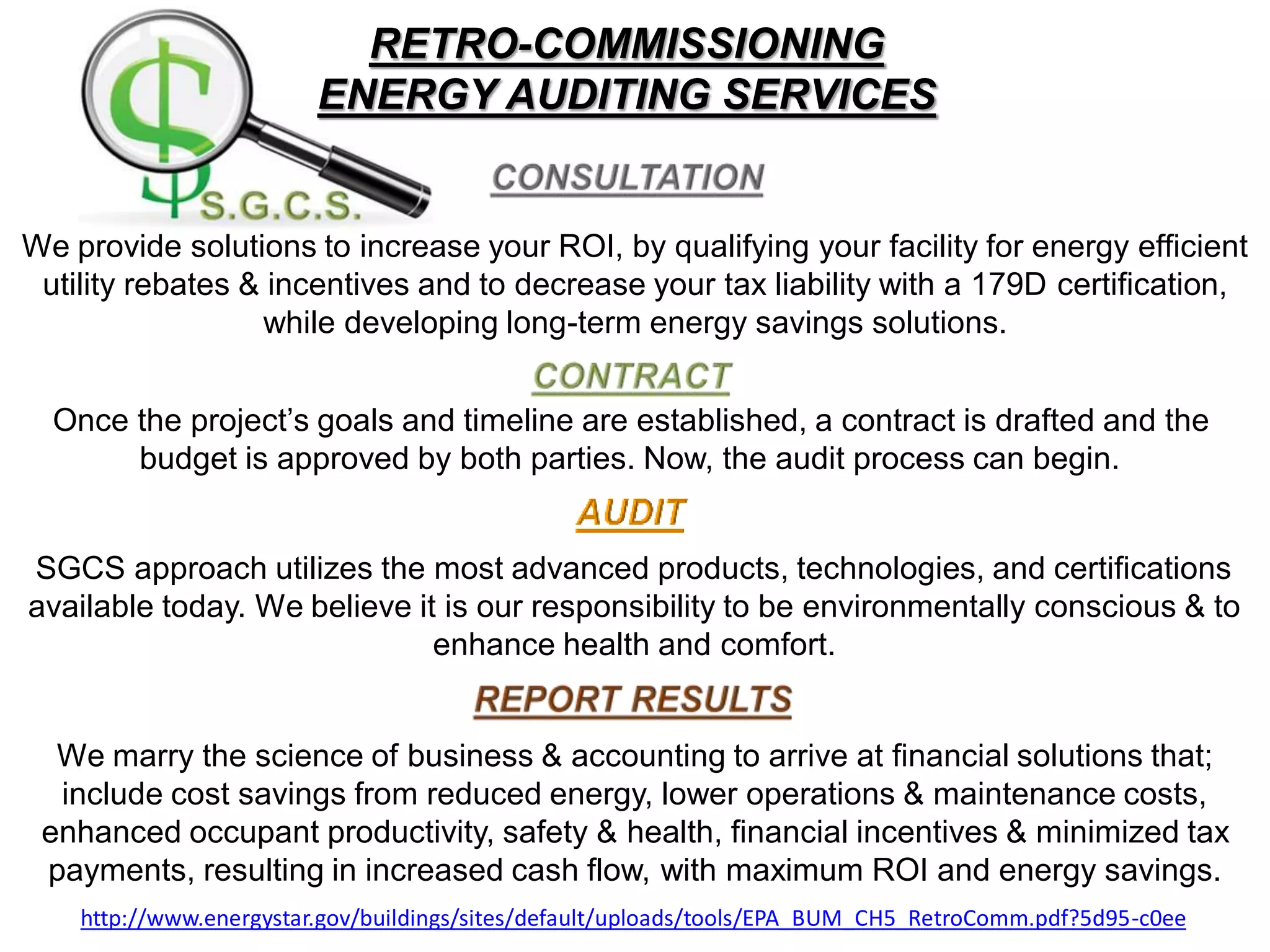 Energy Efficient Retro Commissioning | PDF