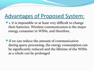 Energy efficient reverse skyline query processing over wireless sensor networks | PPT | Internet ...