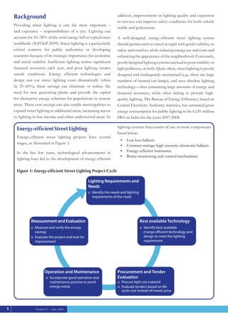 Energy efficient street lighting guidelines | PDF