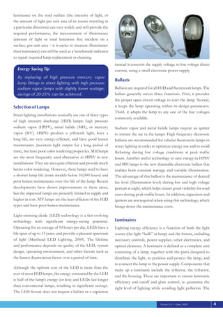 Energy efficient street lighting guidelines | PDF