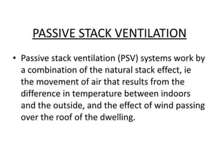 Energy efficient ventilation system | PPTX