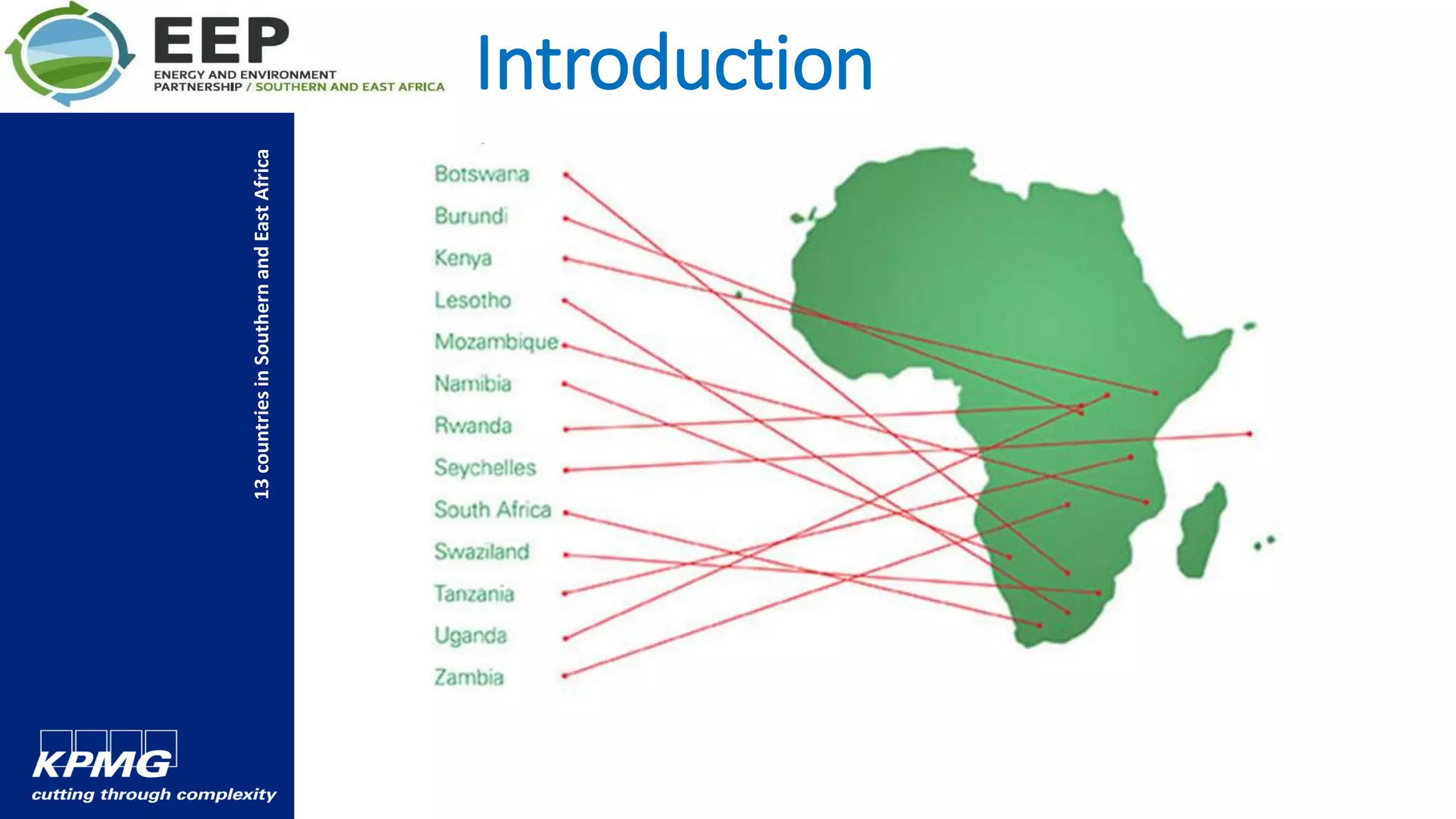 Energy and Environment Partnership (eep) Southern and East africa | PPT