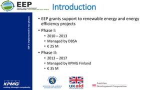 Energy and Environment Partnership (eep) Southern and East africa | PPT