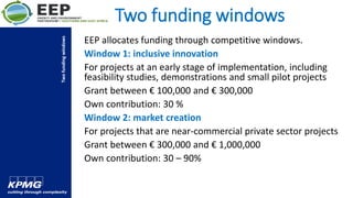 Energy and Environment Partnership (eep) Southern and East africa | PPT