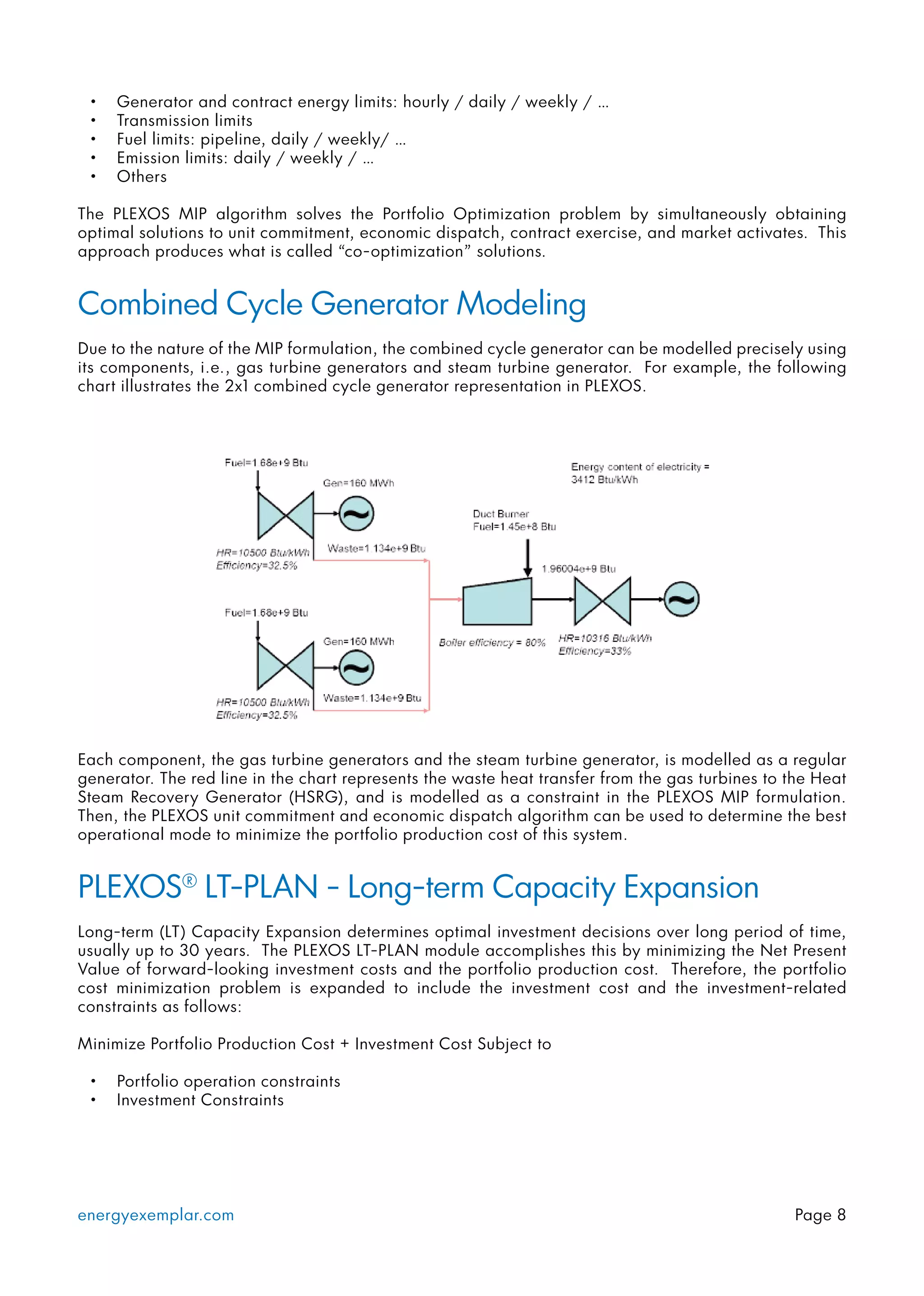 PLEXOS applications | PDF