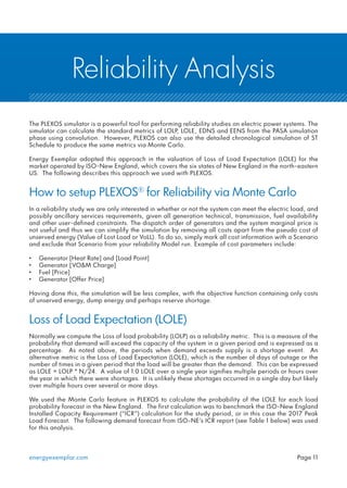 PLEXOS applications | PDF