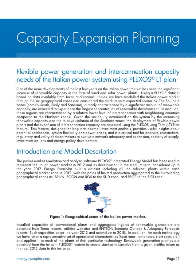 PLEXOS applications | PDF | Power and Energy Industry | Industries