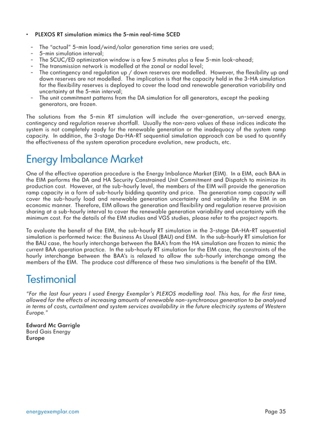 PLEXOS applications | PDF | Power and Energy Industry | Industries