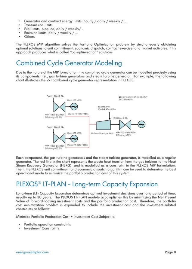 PLEXOS applications | PDF | Power and Energy Industry | Industries