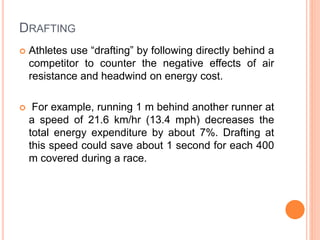 Energy expenditure during jogging & running | PPTX