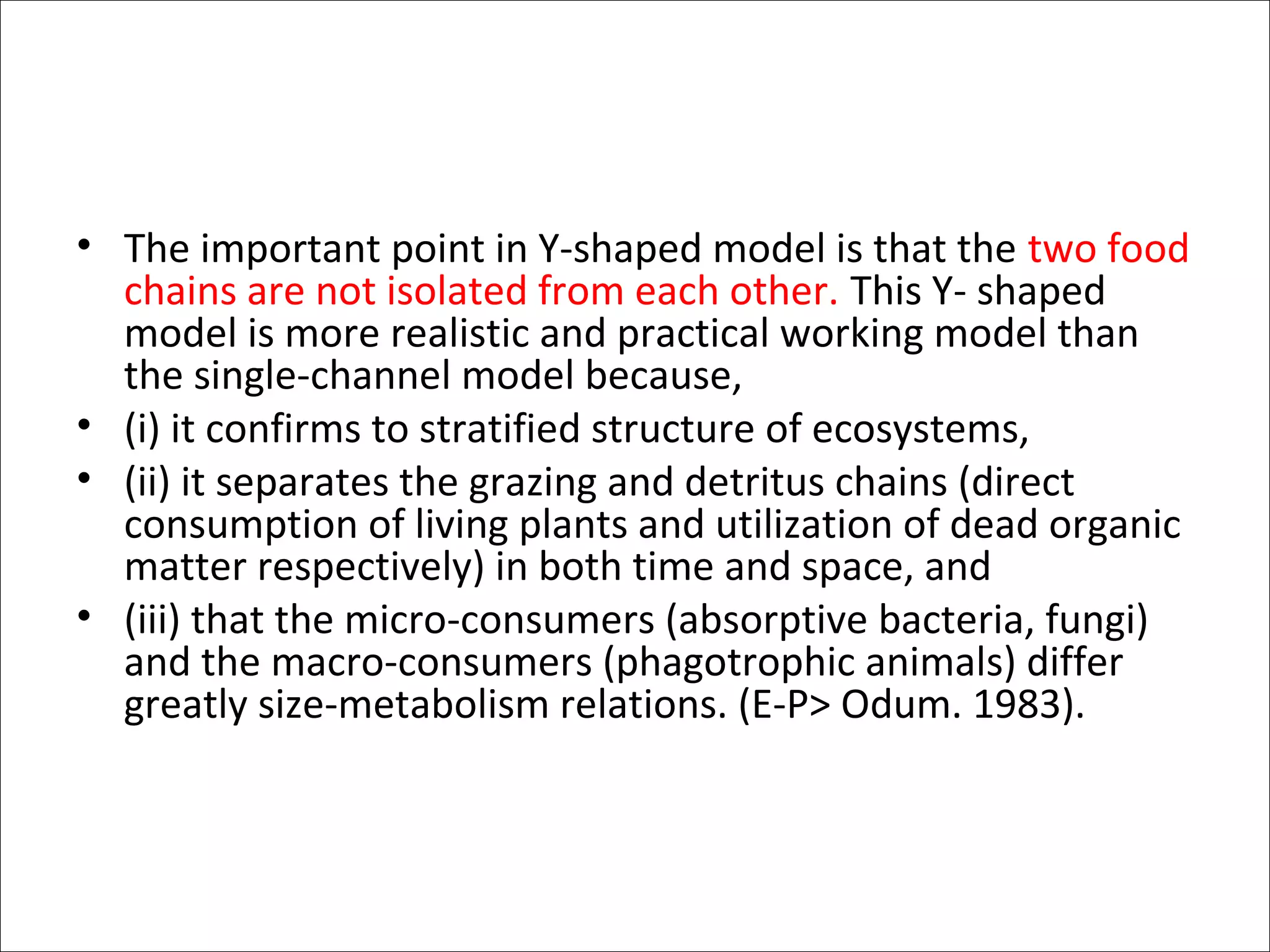 Energy flow by using energy models in ecosystem | PPT