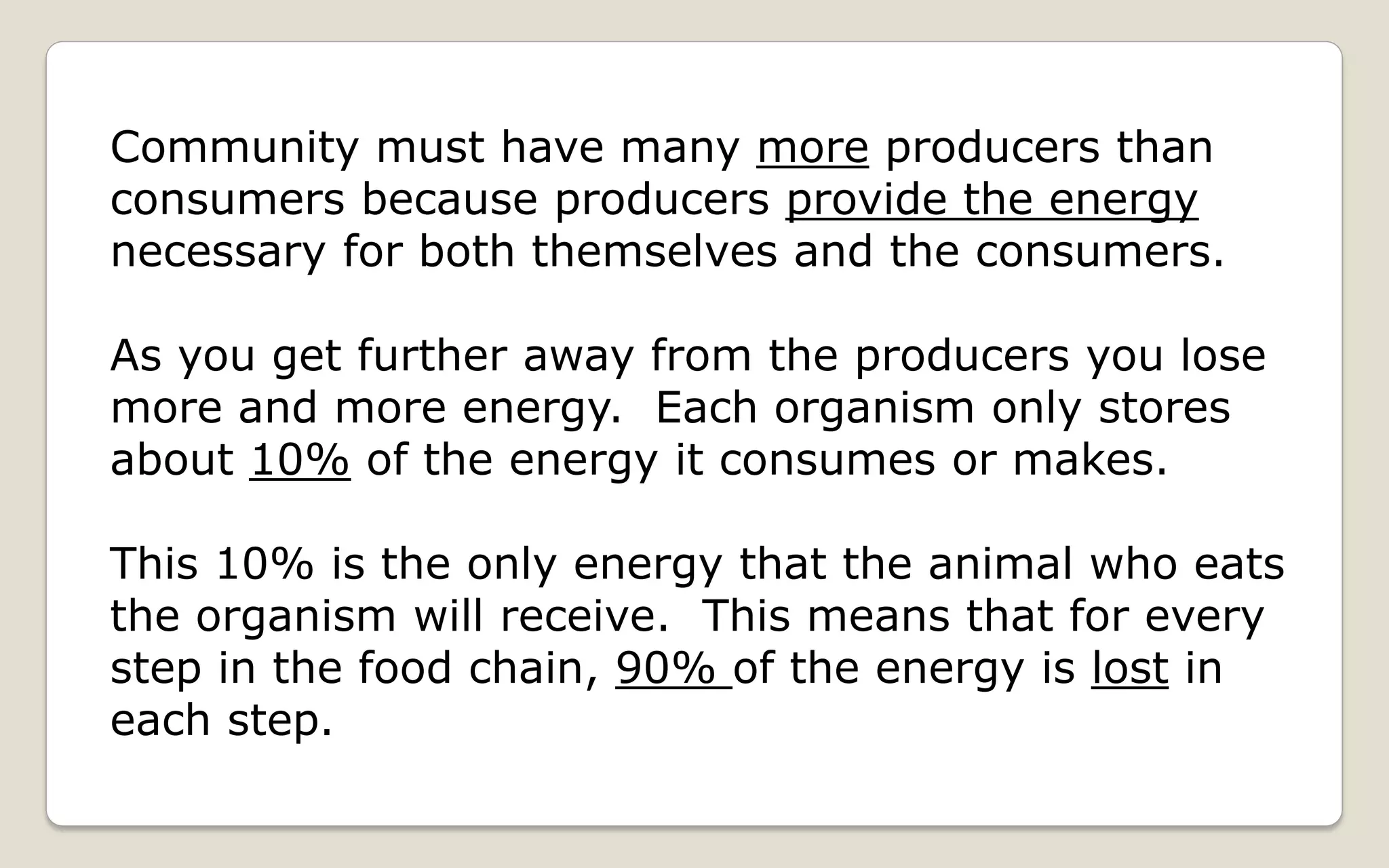 Energy Flow And Succession | PPTX
