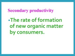Energy flow in an ecosystem | PPTX | Environment | Science