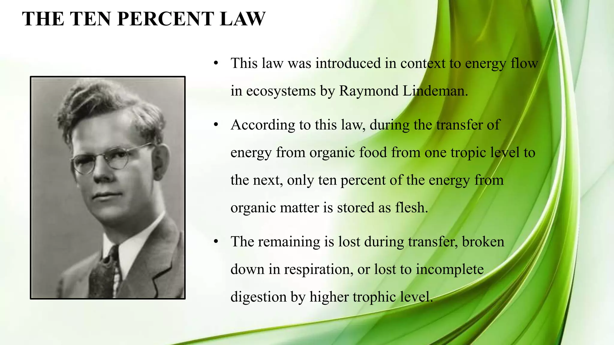 Energy flow in ecosystem | PPTX
