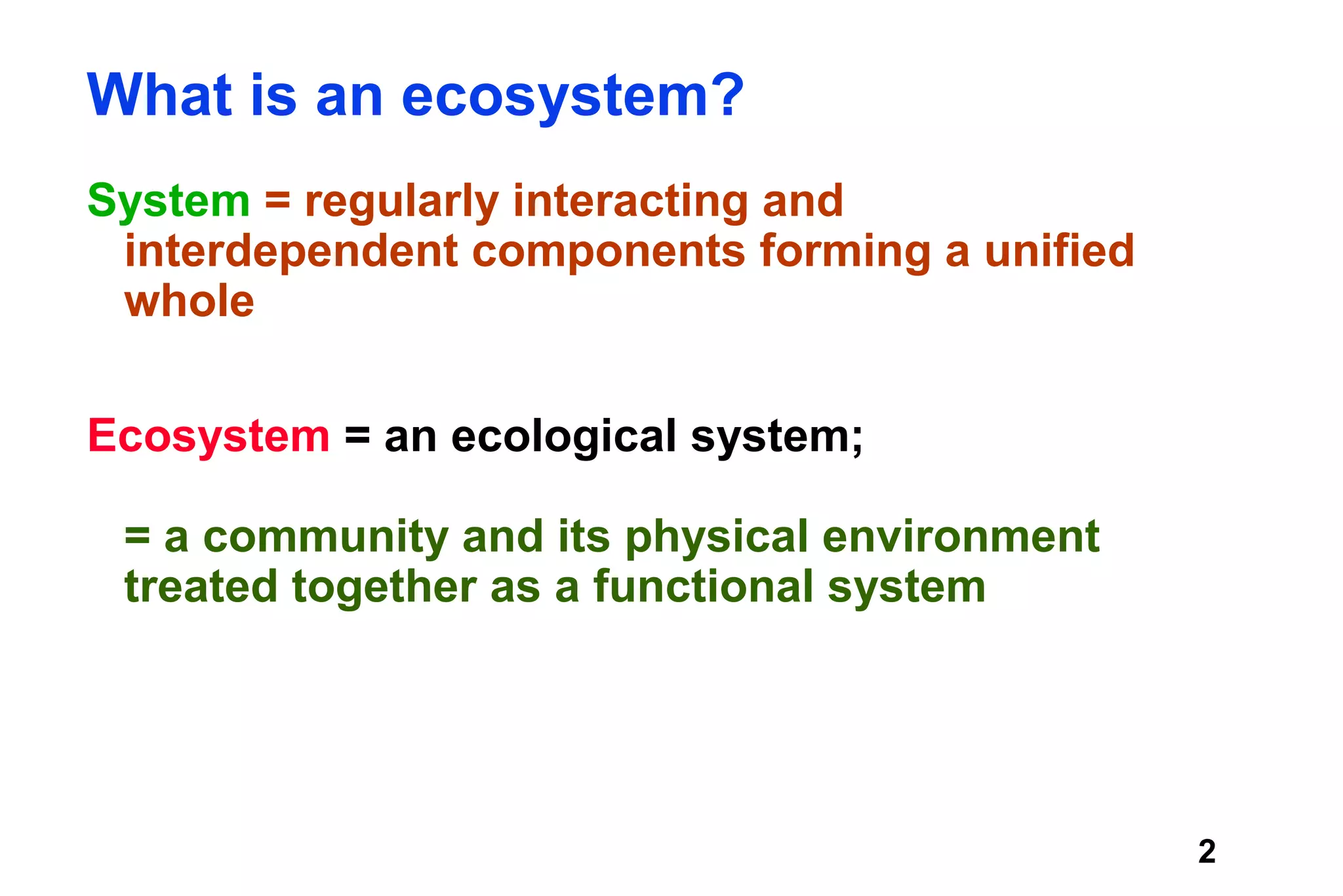 Energy flow in eco system | PPT