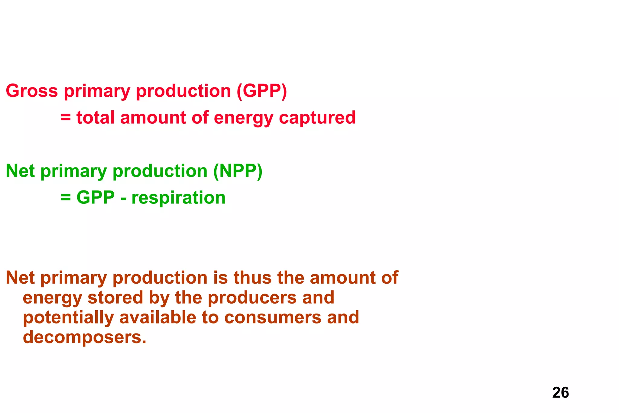 Energy flow in eco system | PPT