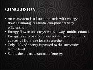 ENERGY FLOW IN ECOSYSTEM(MANISH SAHU).pptx