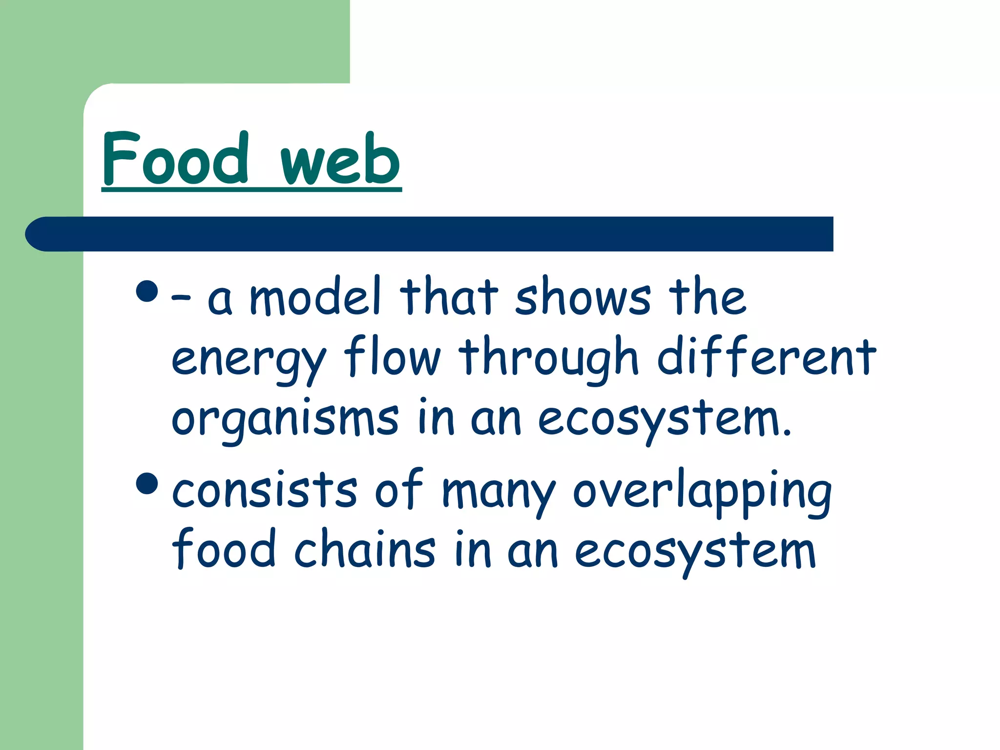 Energy flow in ecosystems | PPT | Environment | Science