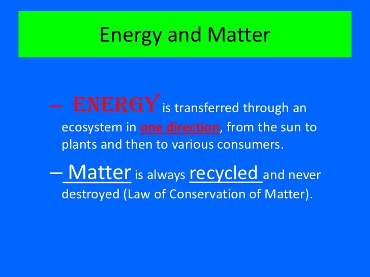 Energy flows.matter cycles.10.2012.slideshow