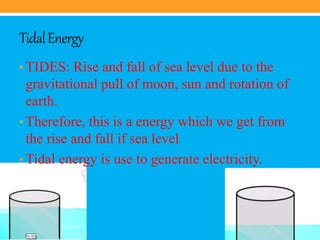 Energy from sea | PPTX