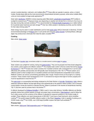 Energy from the sun | DOCX | Gardening | Home & Garden