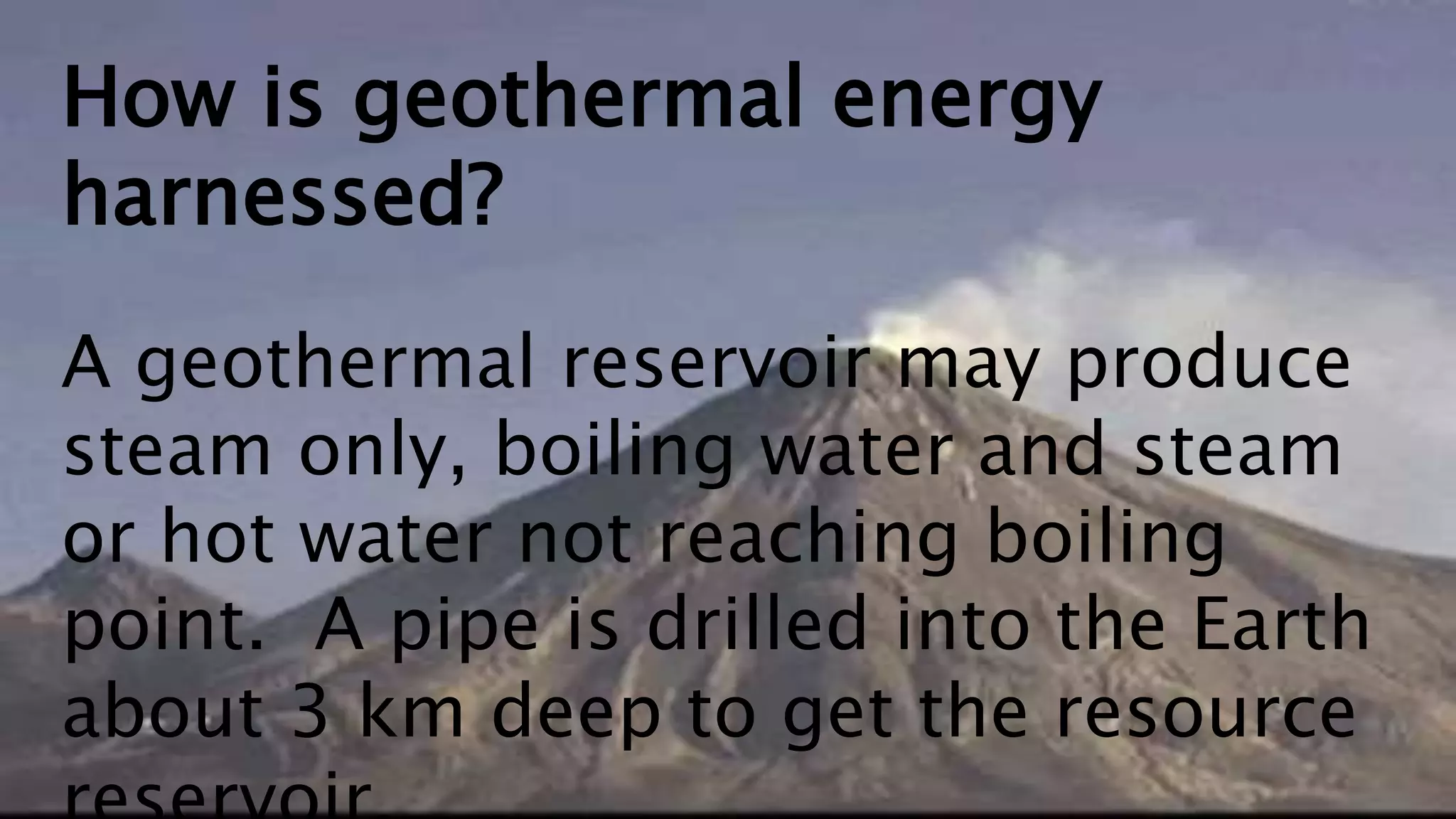 Energy from volcano | PPTX