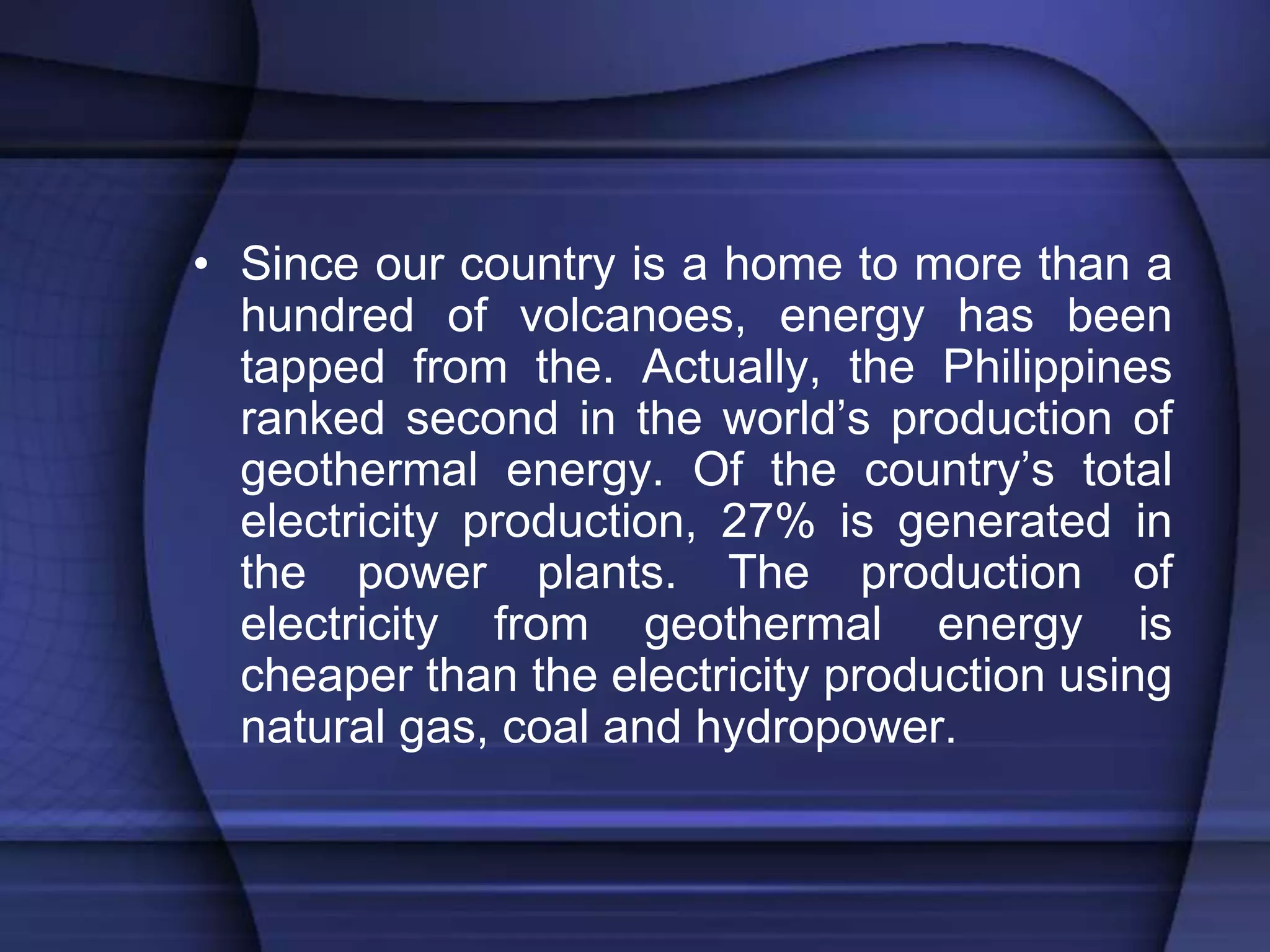 Energy from Volcanoes | PPTX
