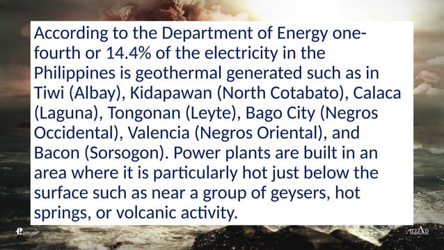 ENERGY FROM VOLCANOES - .pptx Quarter 3 lessons science 9 | PPTX