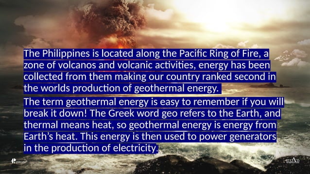 ENERGY FROM VOLCANOES - .pptx Quarter 3 lessons science 9 | PPTX