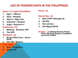 Energy generation report. final 10 oct 14pptx...Philippine Energy Plan ...