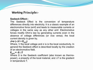 Energy generation using exaust then cooling- Power point presentation | PPT