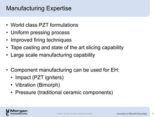 Energy harvesting at morgan | PPTX | Commodities | Economy