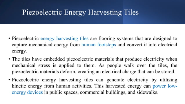 Energy_Harvesting_by_Piezo_Electricity | PPTX
