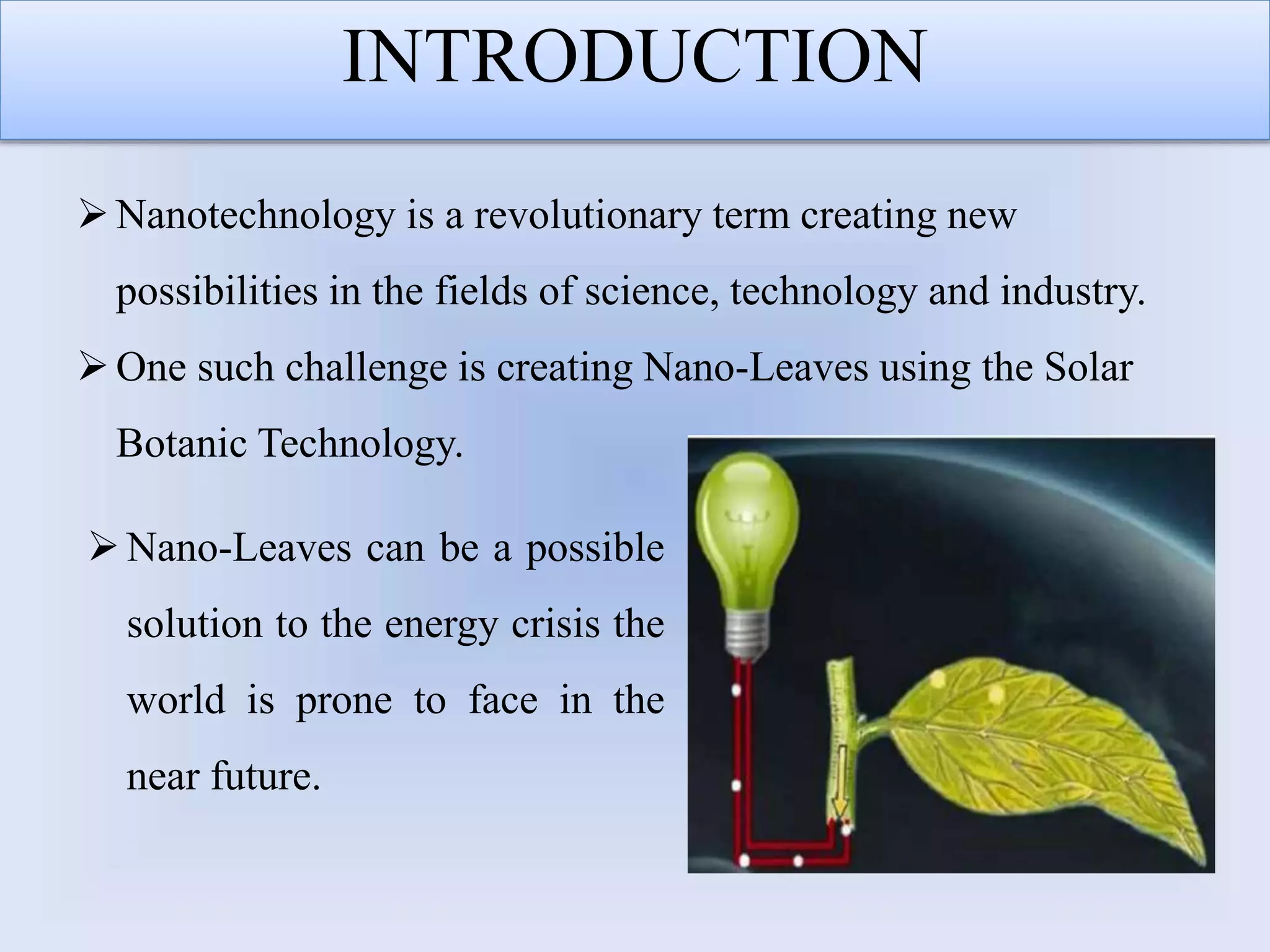 Energy harvesting tree | PPTX