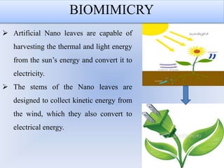 Energy harvesting tree | PPTX