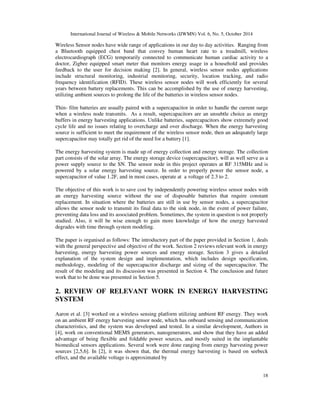 Energy harvesting wireless sensor | PDF