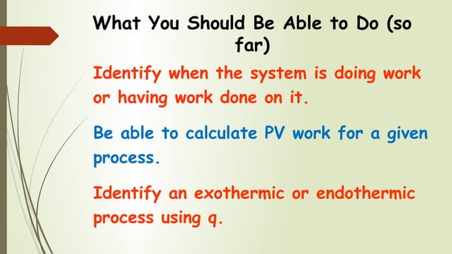 Energy, Heat and Work | PPT | Chemistry | Science