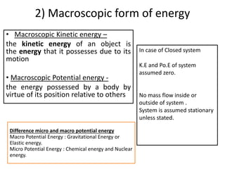 Energy,heat,work and thermodynamic processes | PPTX