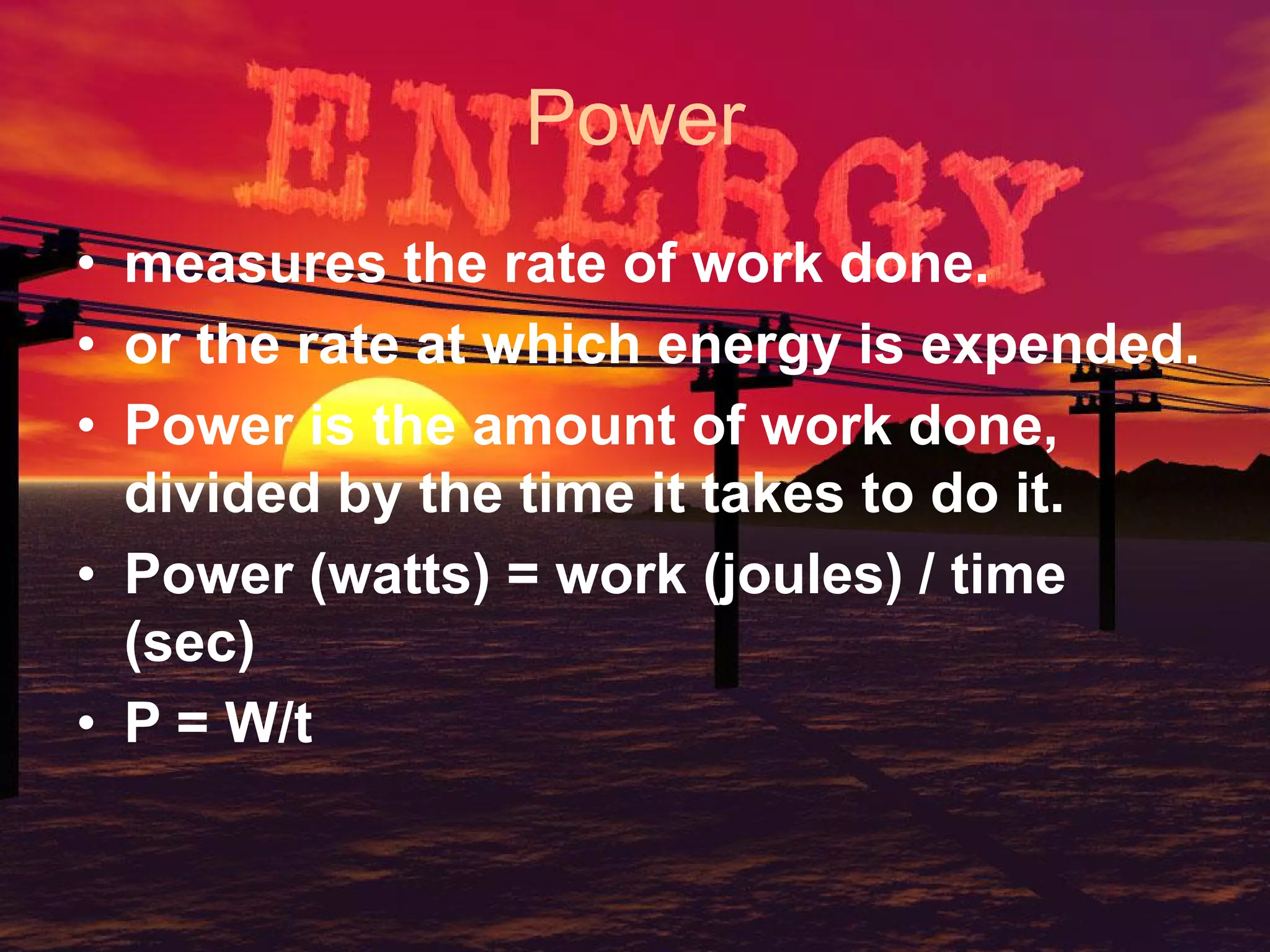 What is energy? Slide share | PDF
