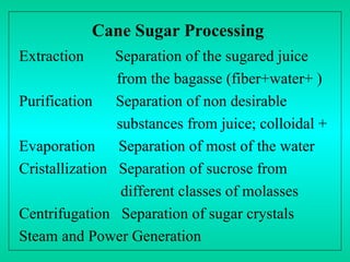 Involved Energy in Cane Sugar Processing.ppt