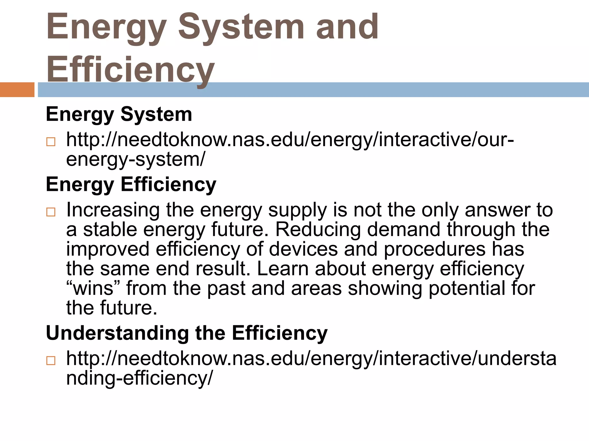 Energy industry overview | PPTX