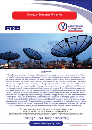 Energy in emerging telecoms telecommunications | PDF