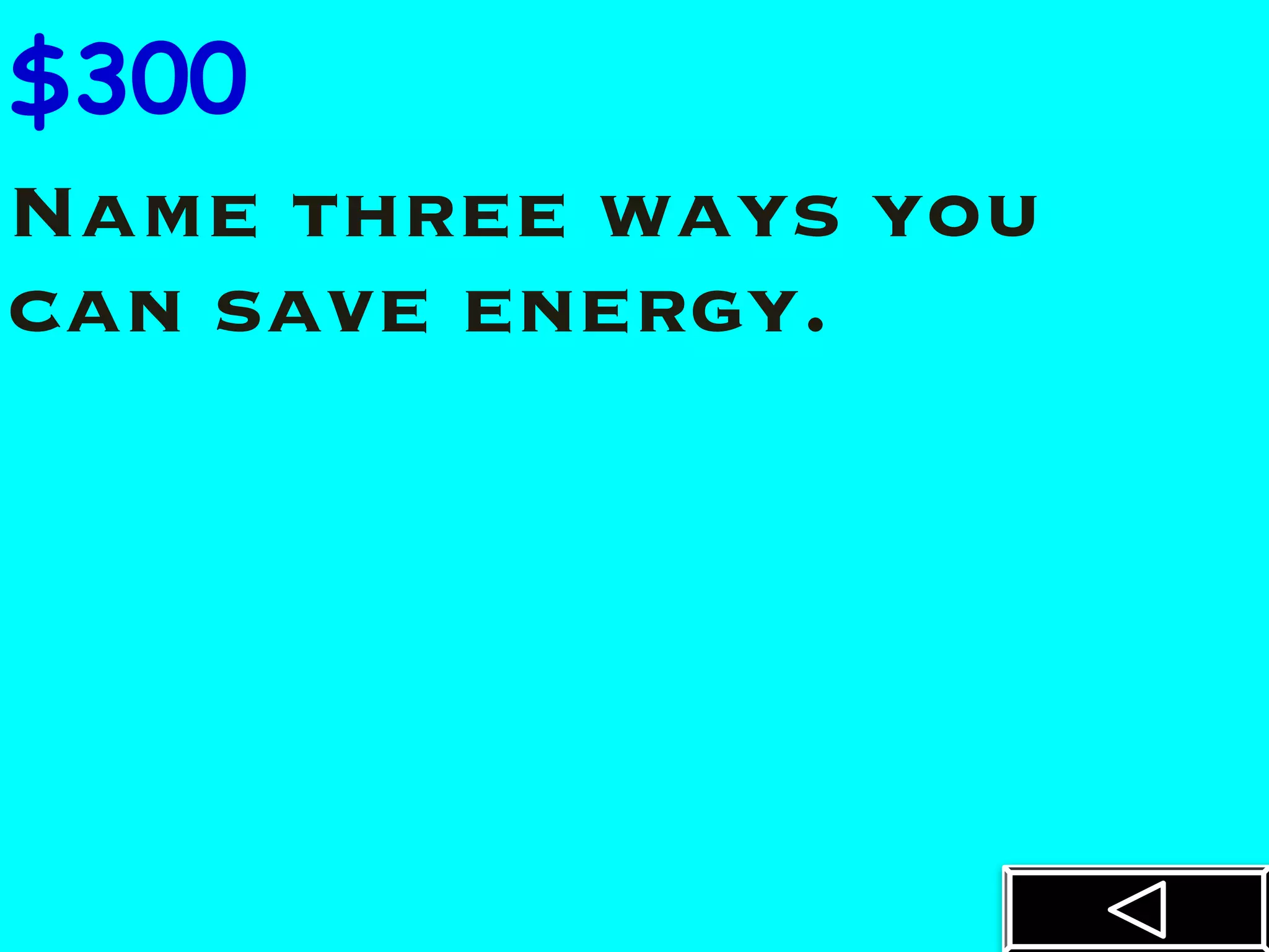 Energy Jeopardy | PPT